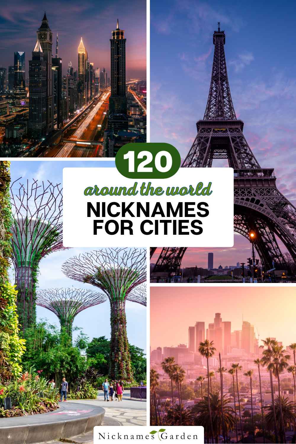 City Nicknames For Cities Around the World