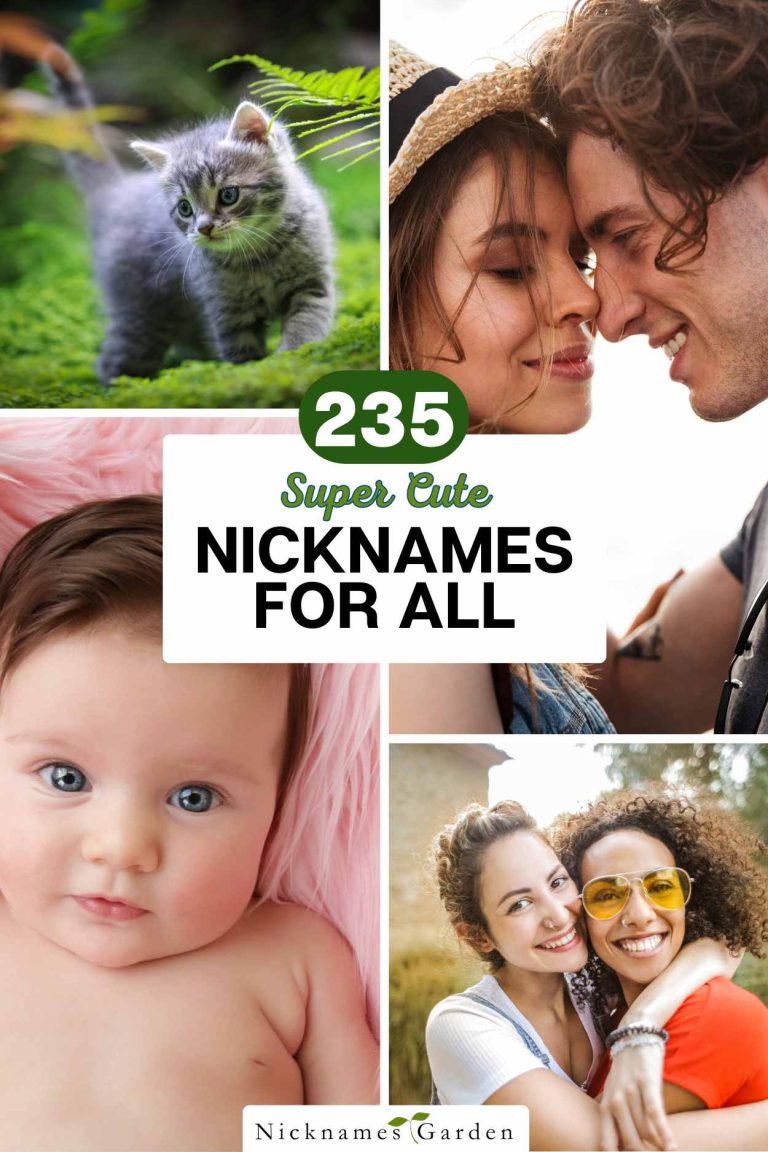 235 Cutest Nicknames For Everyone!