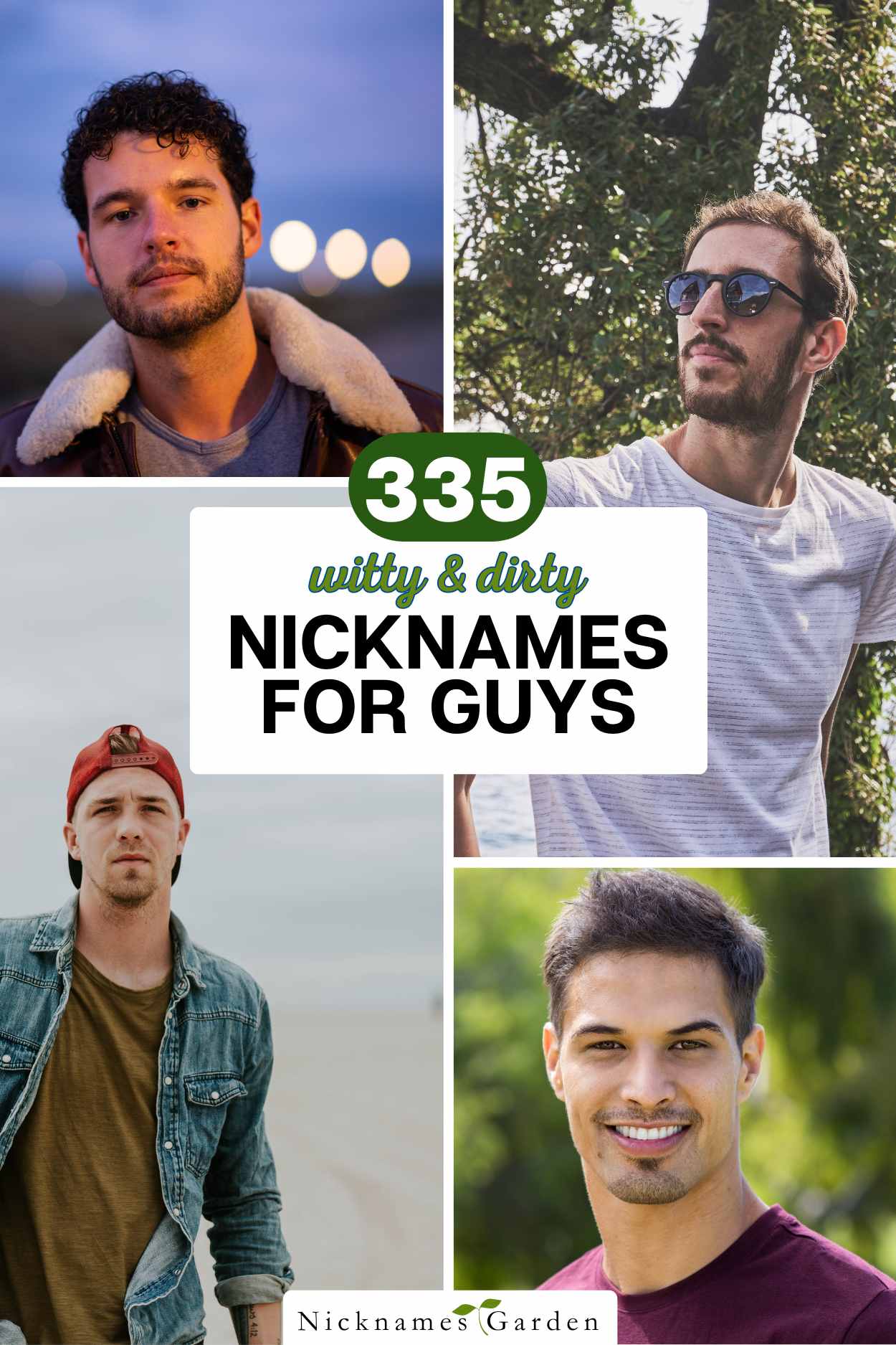 335 Dirty Nicknames For Guys