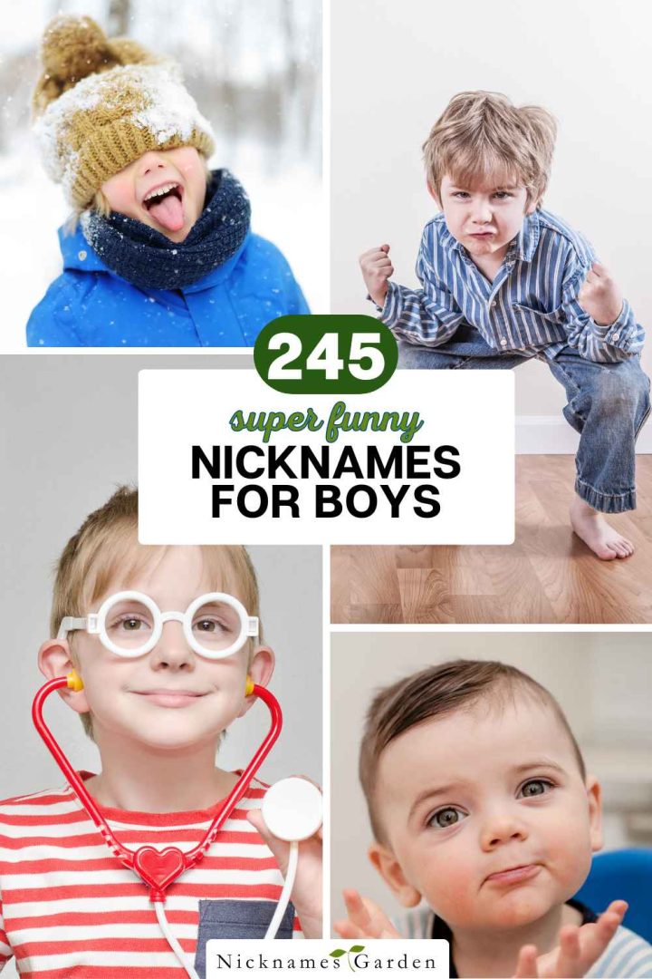 245 Funny Nicknames For Boys