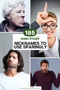 185+ Mean Nicknames & Their Origins