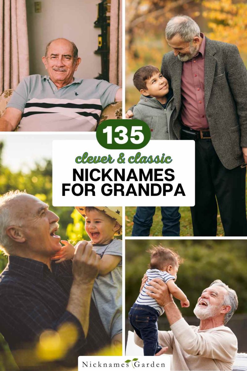 135+ Catchy Nicknames For Grandpa!
