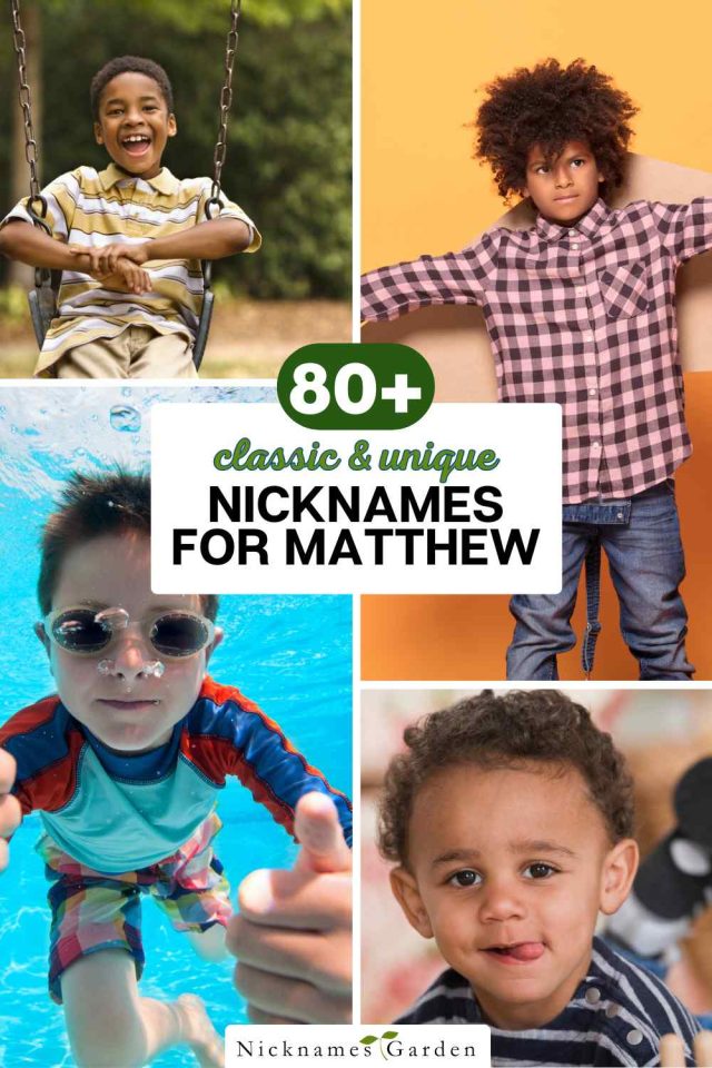 80+ Creative Nicknames For Matthew