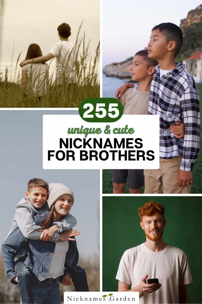 255 Nicknames For Your Brother!