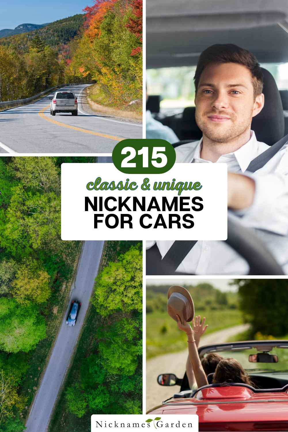 215 Car Nicknames To Call Your Ride!