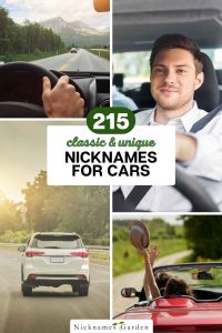 215 Car Nicknames To Call Your Ride!