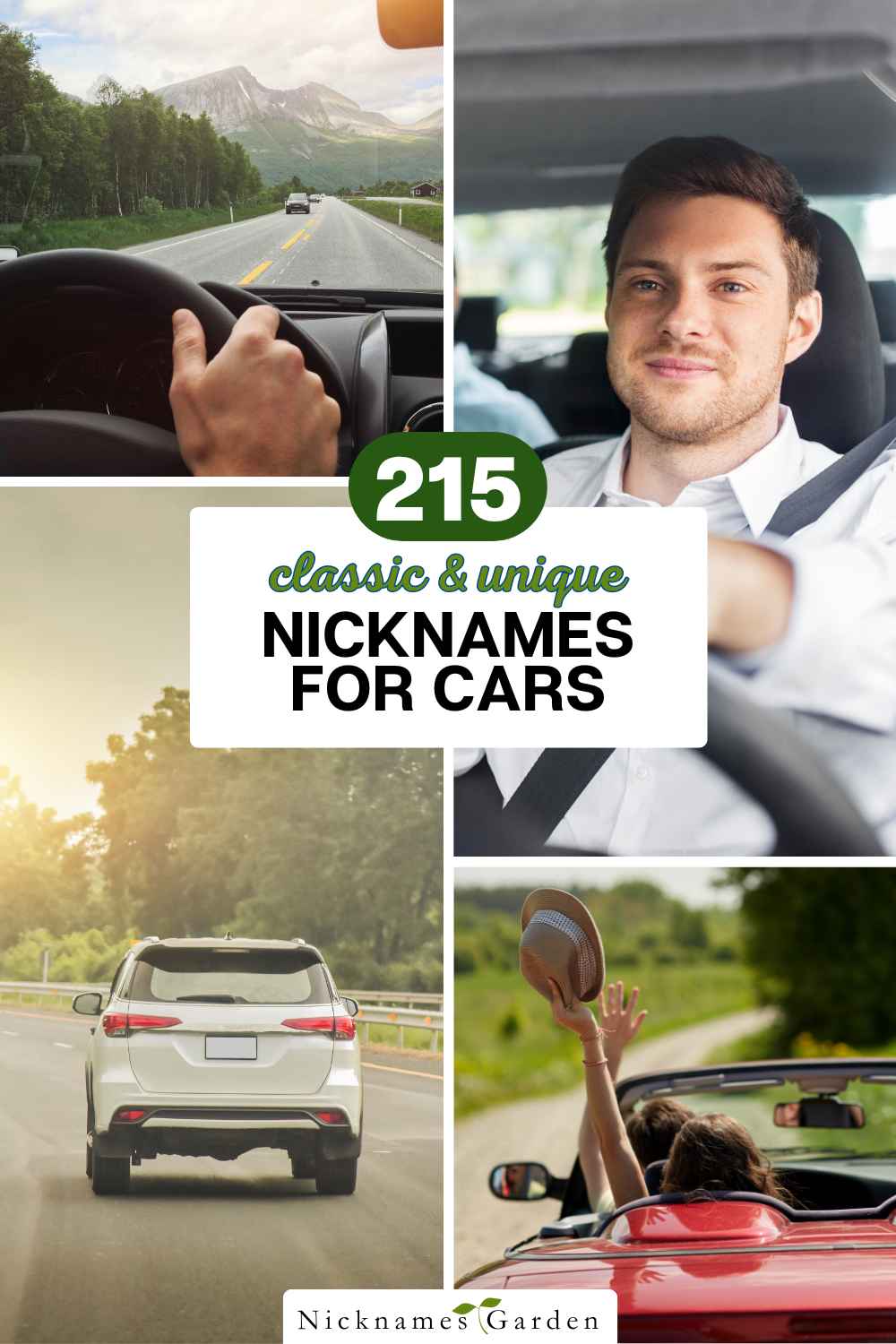 215 Car Nicknames To Call Your Ride!