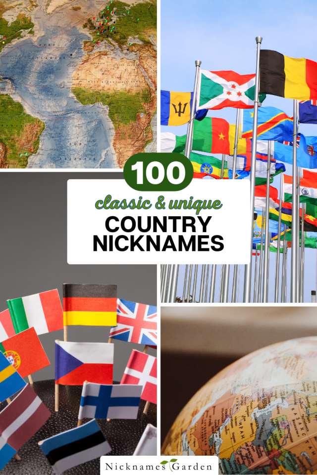 100+ Country Nicknames & Their Origins!