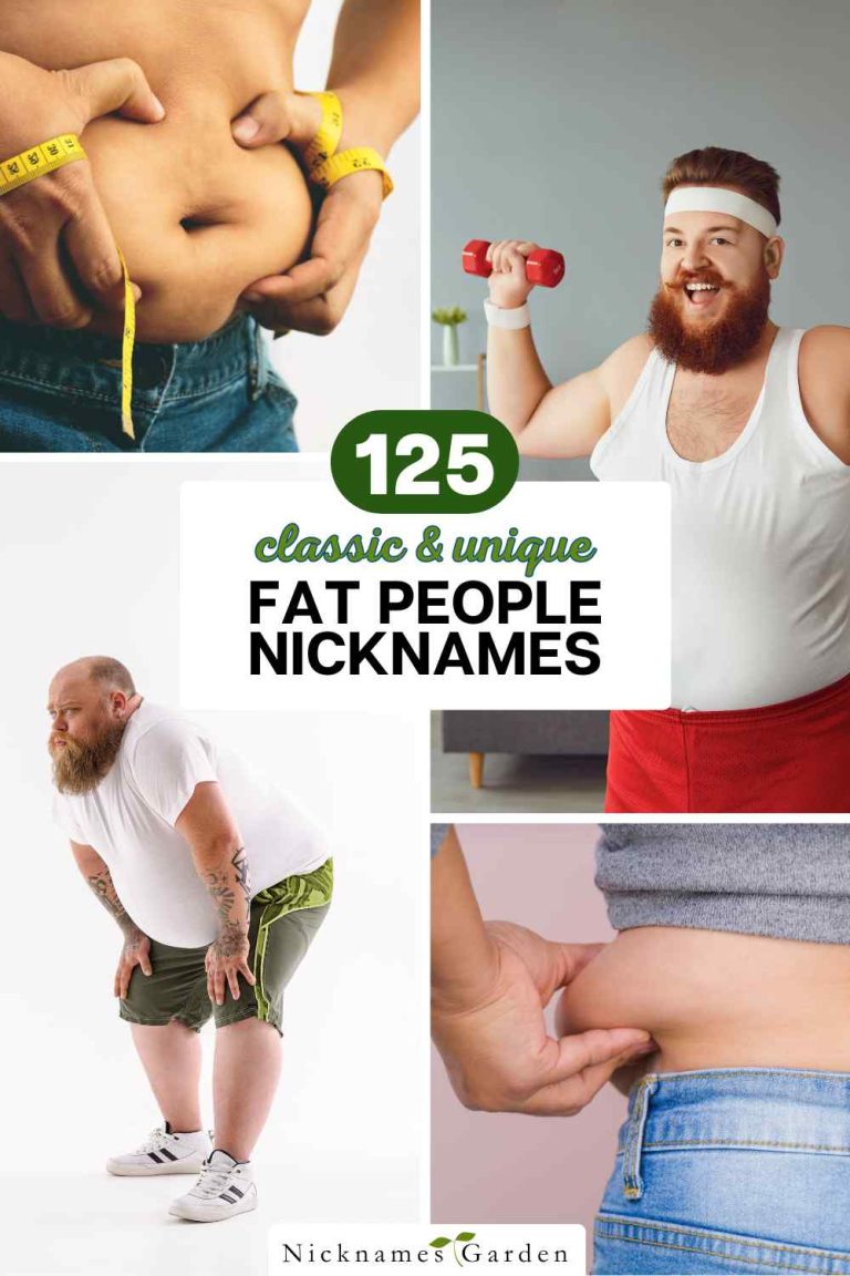 125 Nicknames For Fat People!