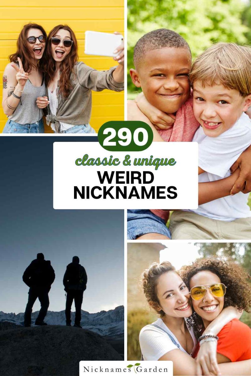 290 Super Weird Nicknames To Try